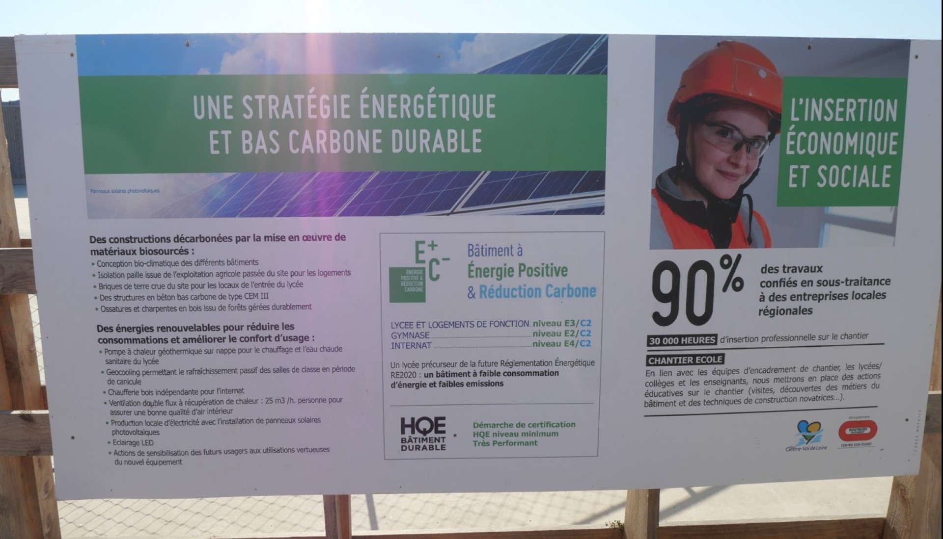 Inauguration du Lycée Joséphine Baker - Ville de Hanches