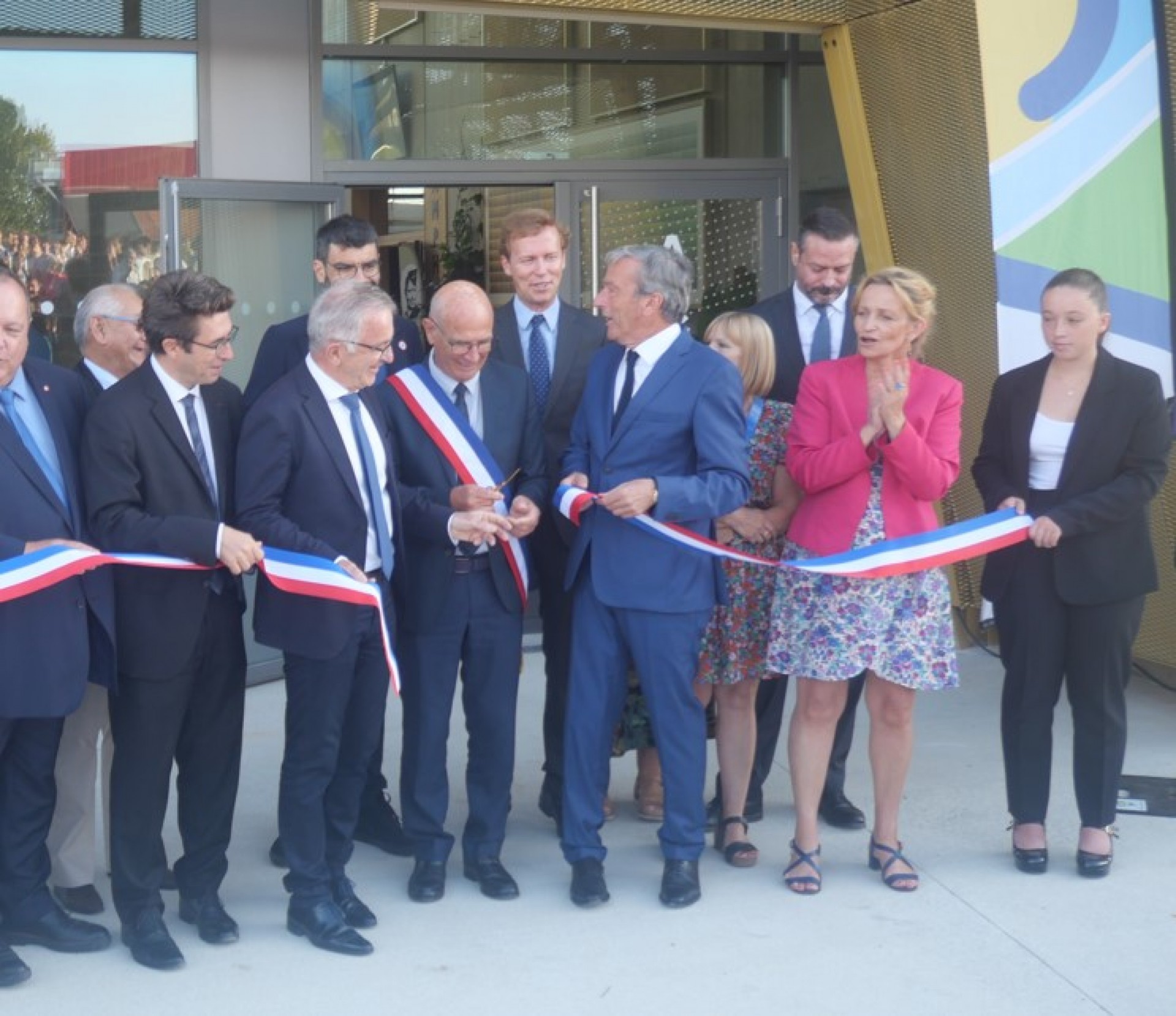 Inauguration du Lycée Joséphine Baker - Ville de Hanches