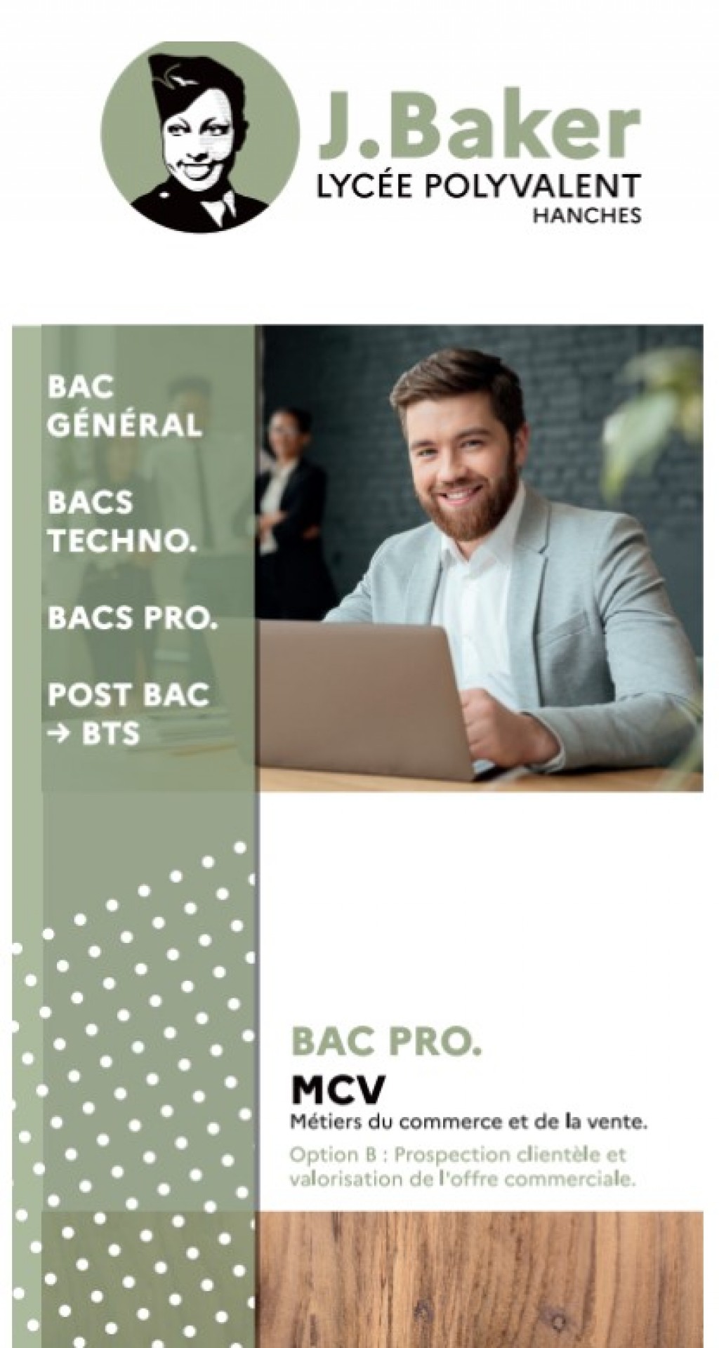 Le lycée Joséphine Baker - Ville de Hanches