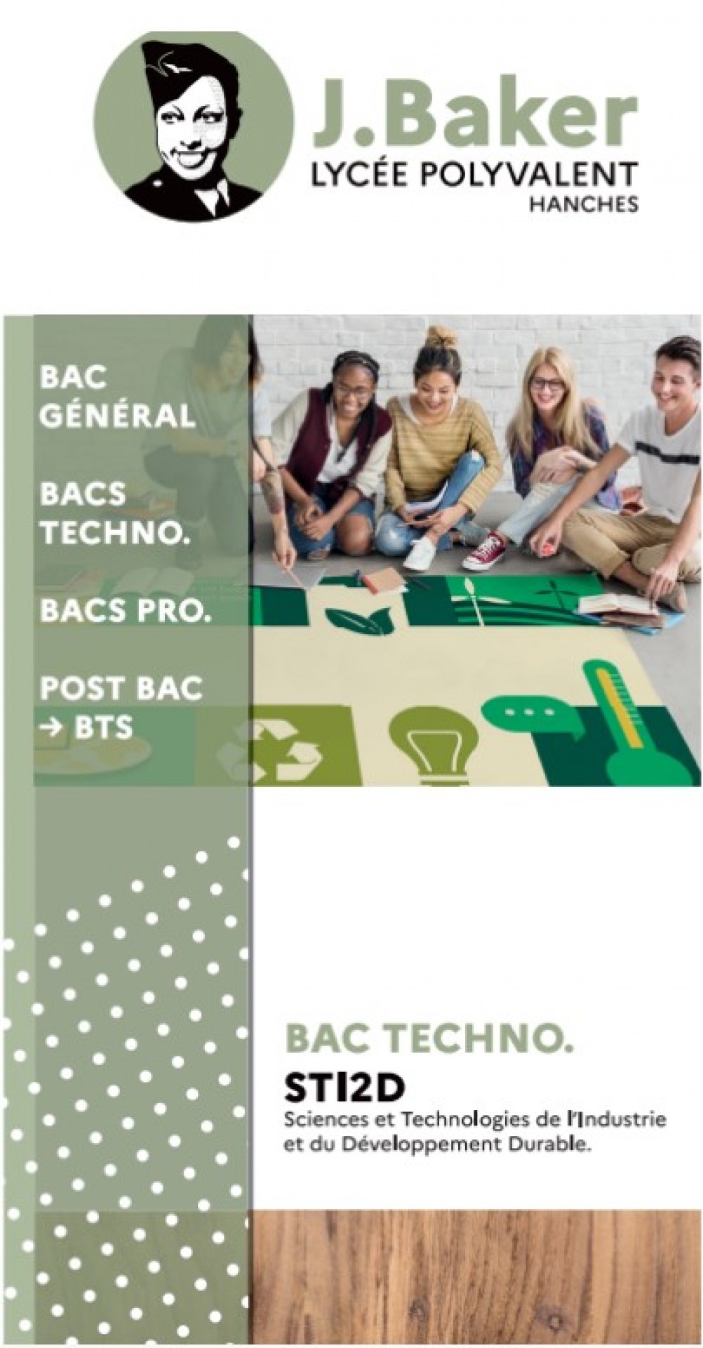 Le lycée Joséphine Baker - Ville de Hanches