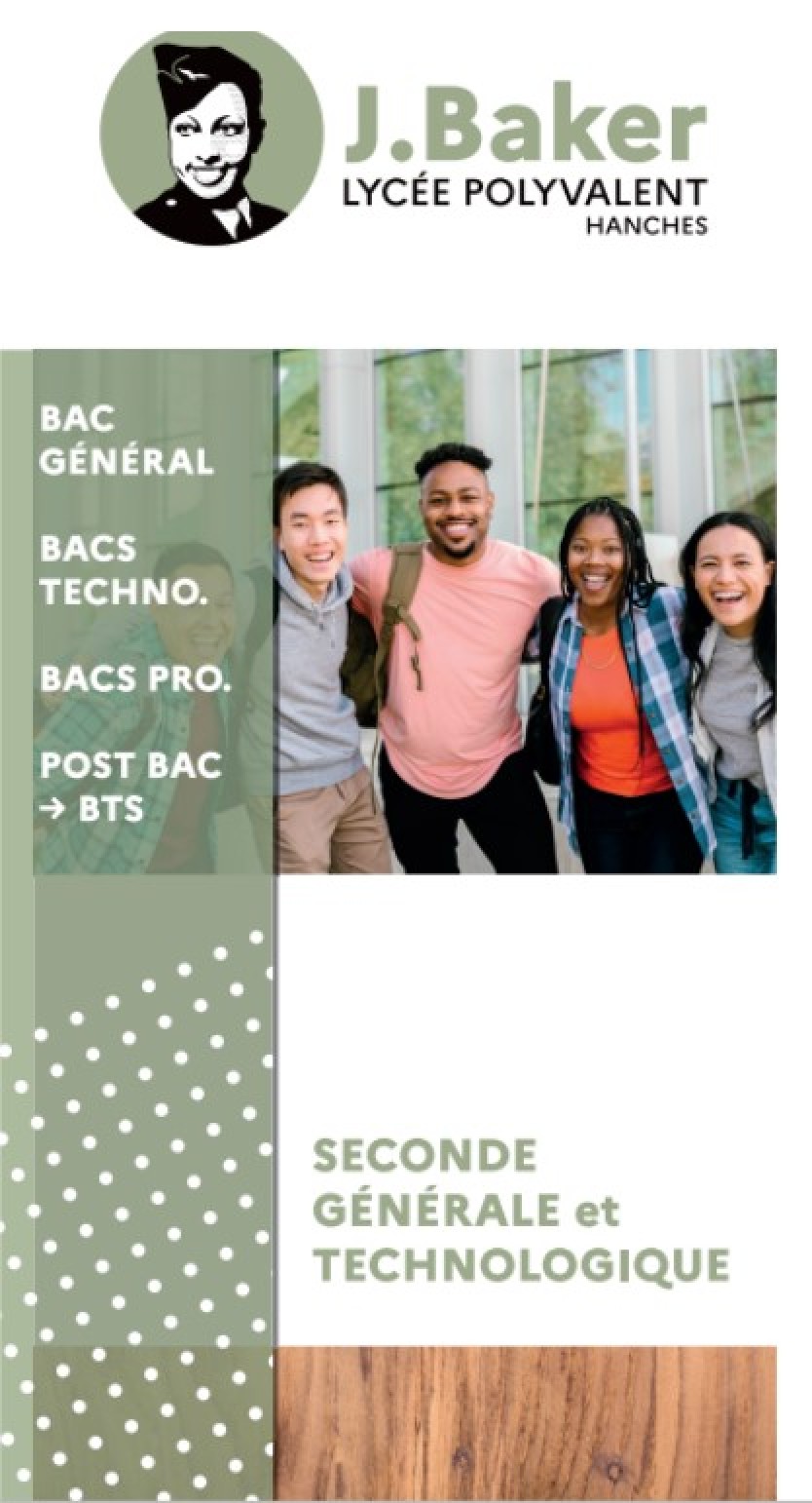 Le lycée Joséphine Baker - Ville de Hanches